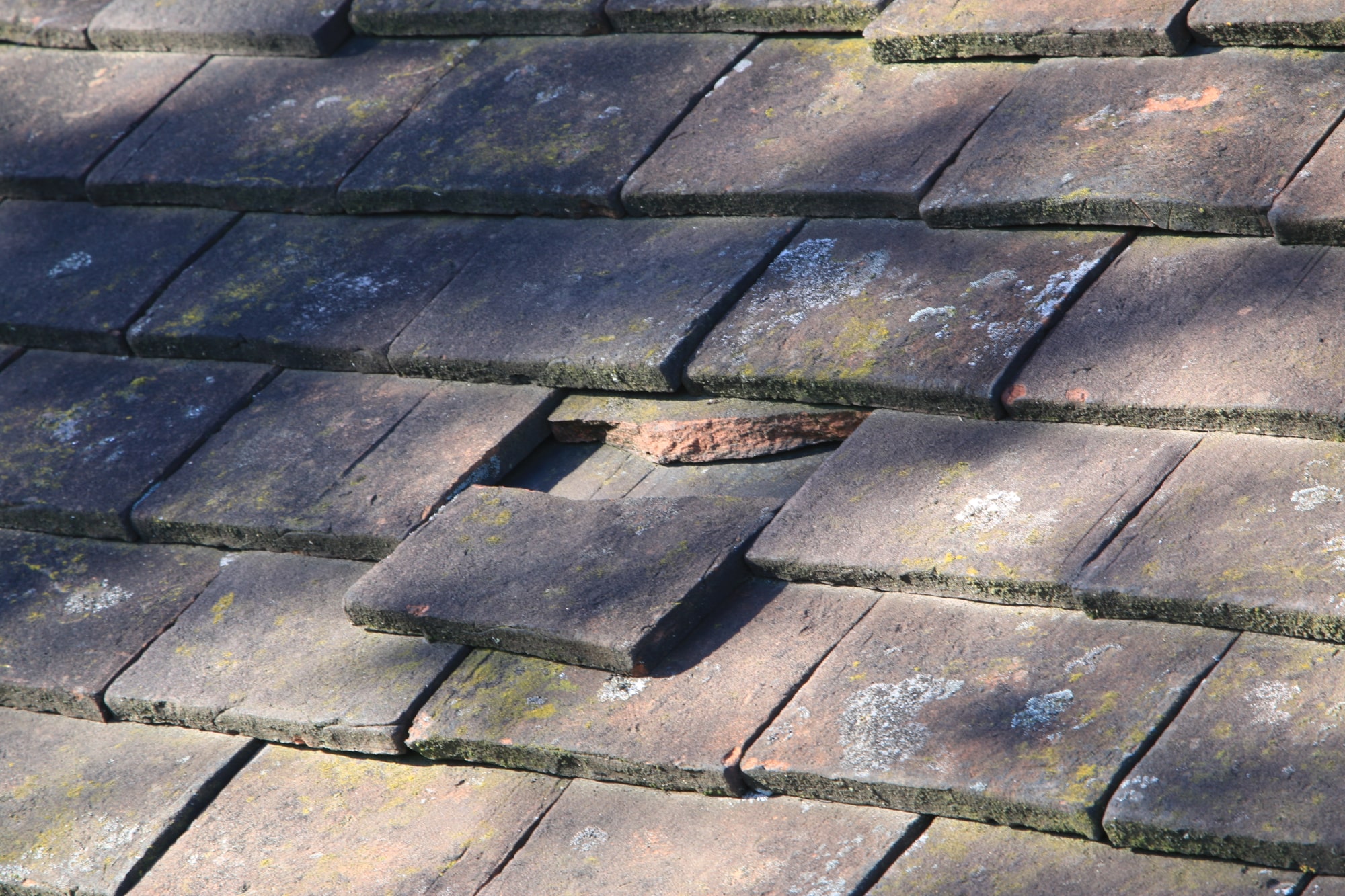 Signs your roof tiles have come loose - what to look out for